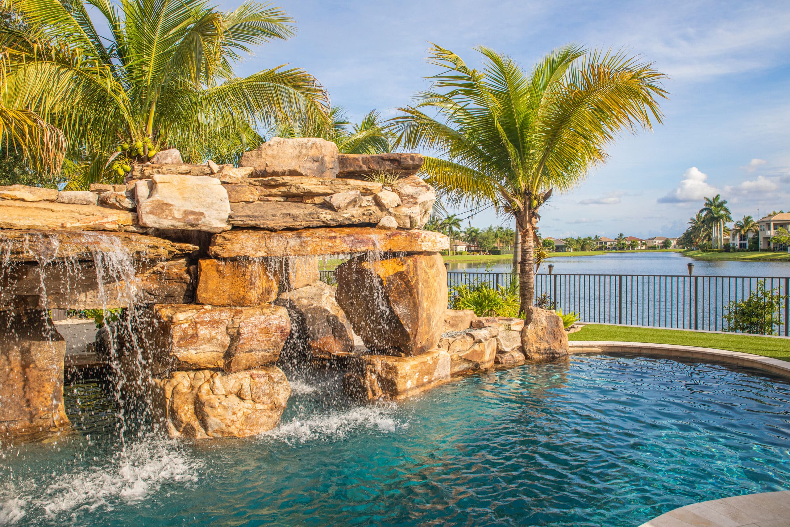 Creative Pool Waterfall Ideas: Designs Featuring Waterfalls